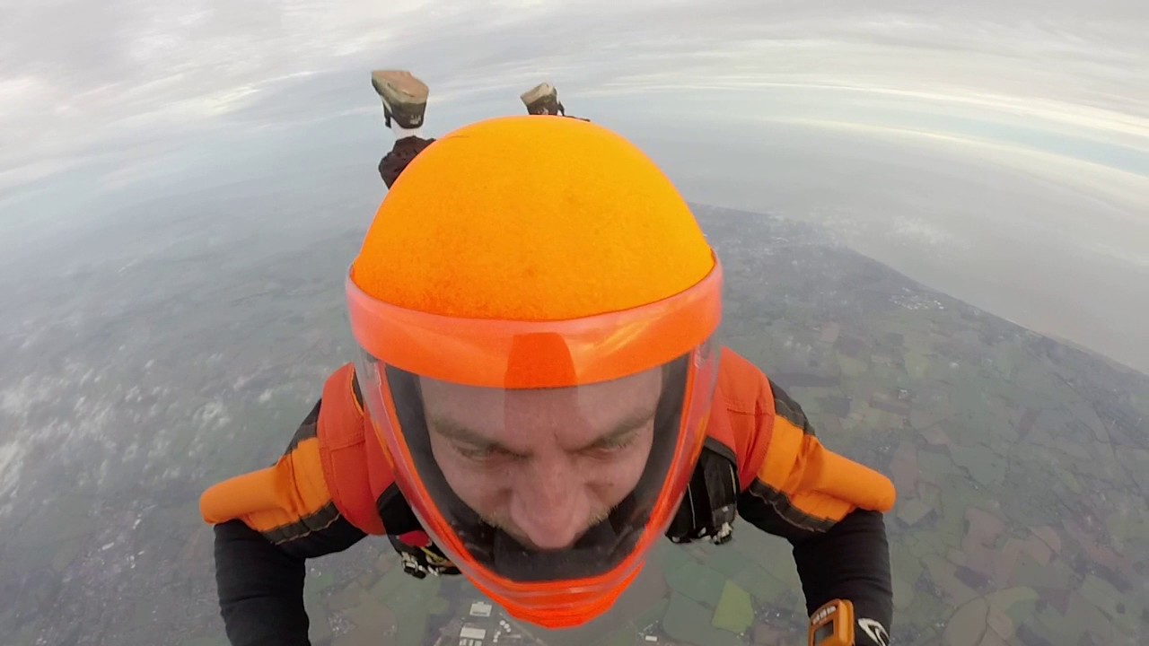 Tube exit Skydive at UK Parachuting - YouTube