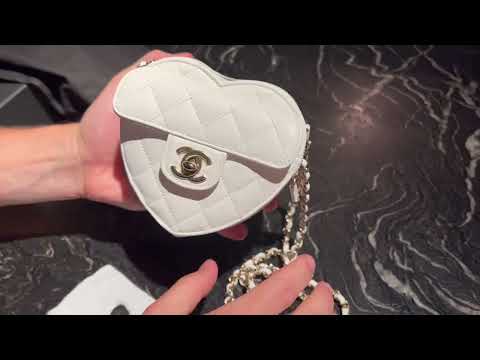 CHANEL Heart Bag Unboxing