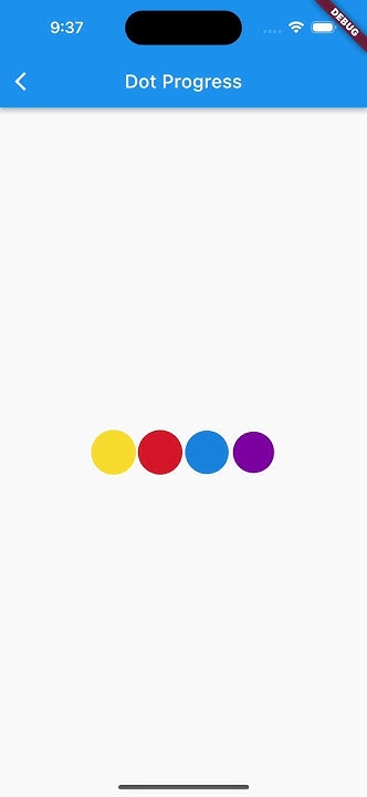 Dot Progress Indicator in Flutter #flutter #animation #tutorial - YouTube