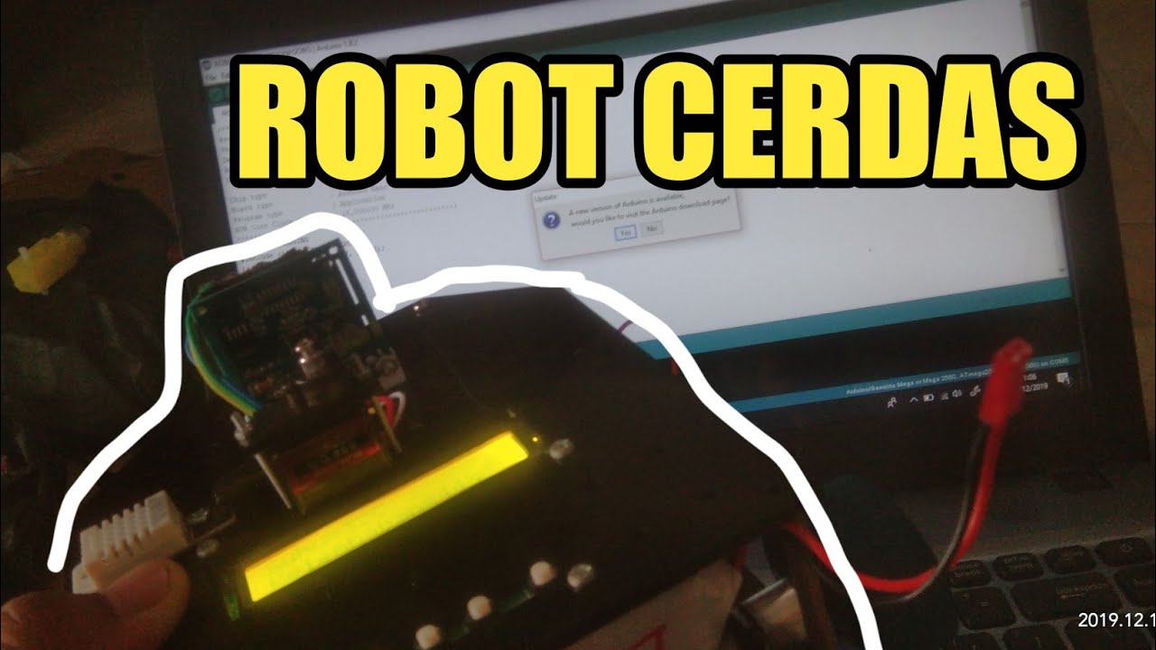 Test Robot IOT Telegram | Robotic International 2020 - YouTube