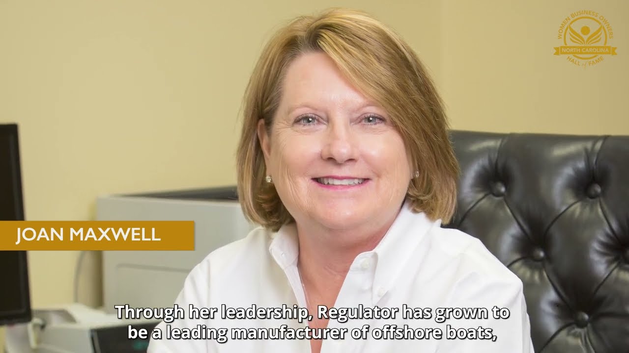 Joan Maxwell - 2022 Inductee to the NC Women Business Owners Hall of ...