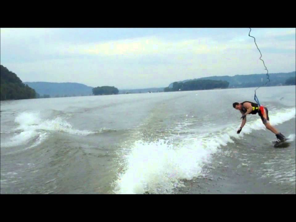 Derek Neff Wakeboarding (2nd time recording) - YouTube