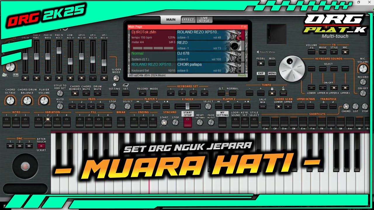 MUARA HATI SET ORG 2024 NGUK JEPARA || MUSIC STUDIO - YouTube