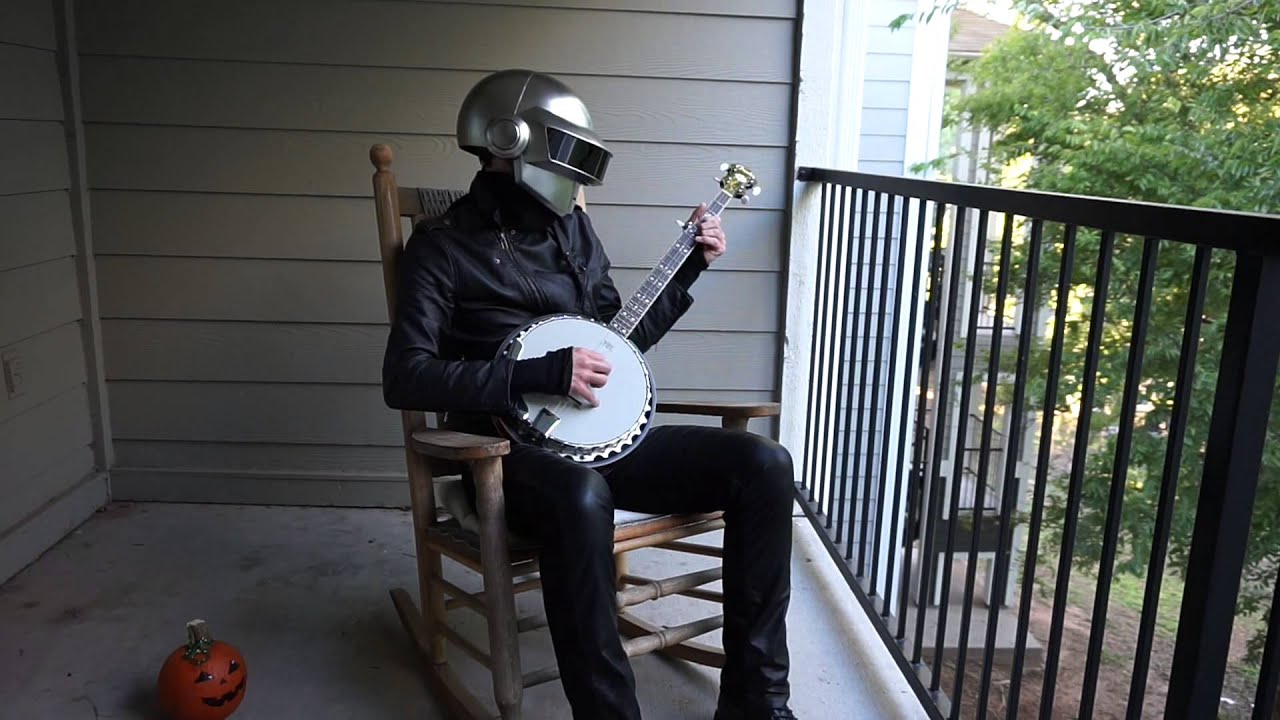 Aerodynamic by Daft Punk on the Banjo - YouTube
