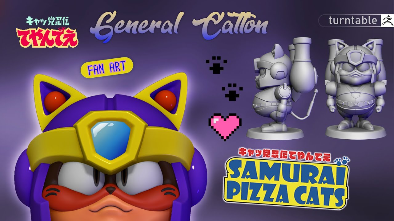 General Catton | Turntable | Speed Sculpt in Zbrush | Fan Art 🤍 - YouTube