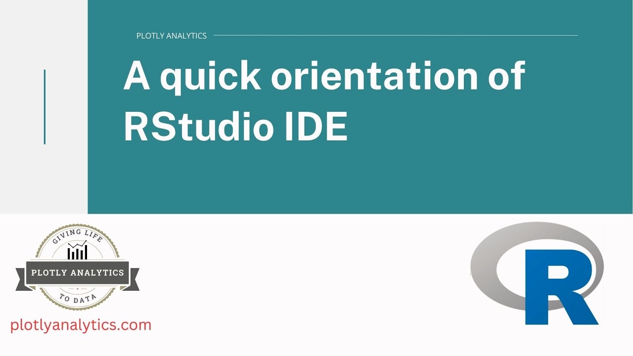 A quick orientation of RStudio IDE - YouTube