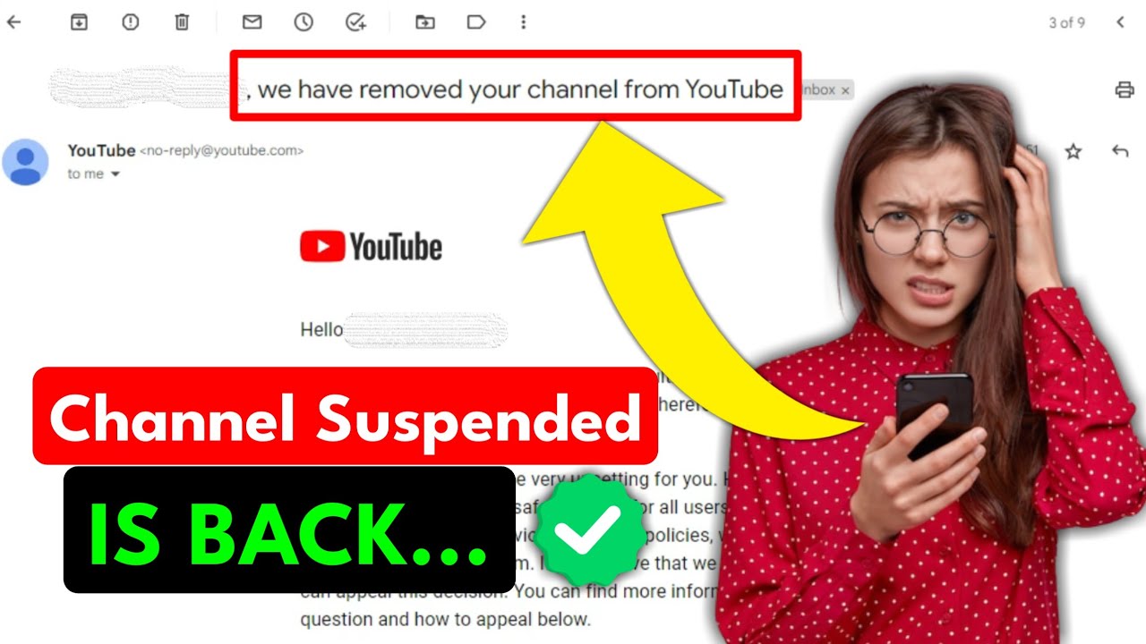 🛑 FIX YouTube Account Suspended or Removed is BACK 2023 - YouTube