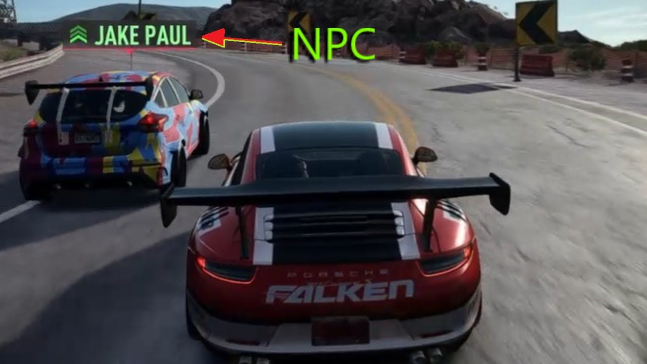 Jake Paul (NPC) Vs Tyler, (Me) . Need For Speed. PayBack. Racing - YouTube