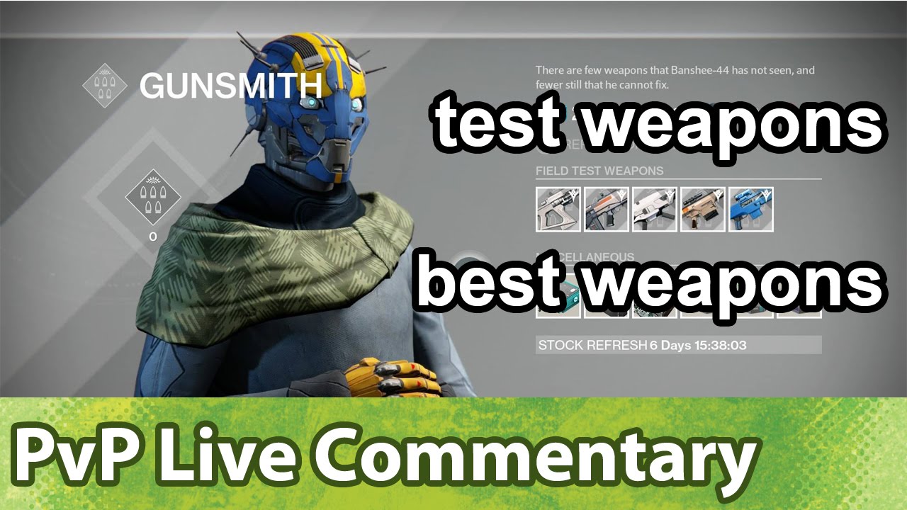 "Test Weapons Best Weapons" - Defender // Rift // Test Weapons - YouTube