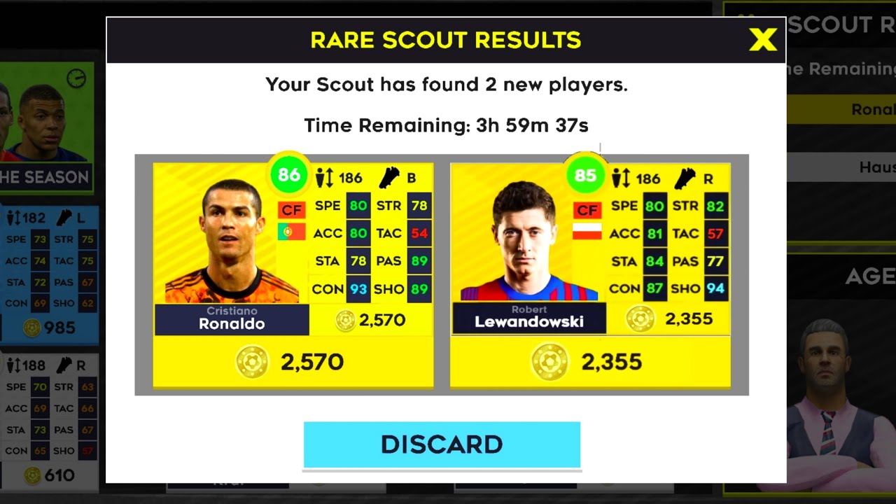 Robert Lewandowski and Cristiano Ronaldo The Goats | DLS 23 | dls 23 ...