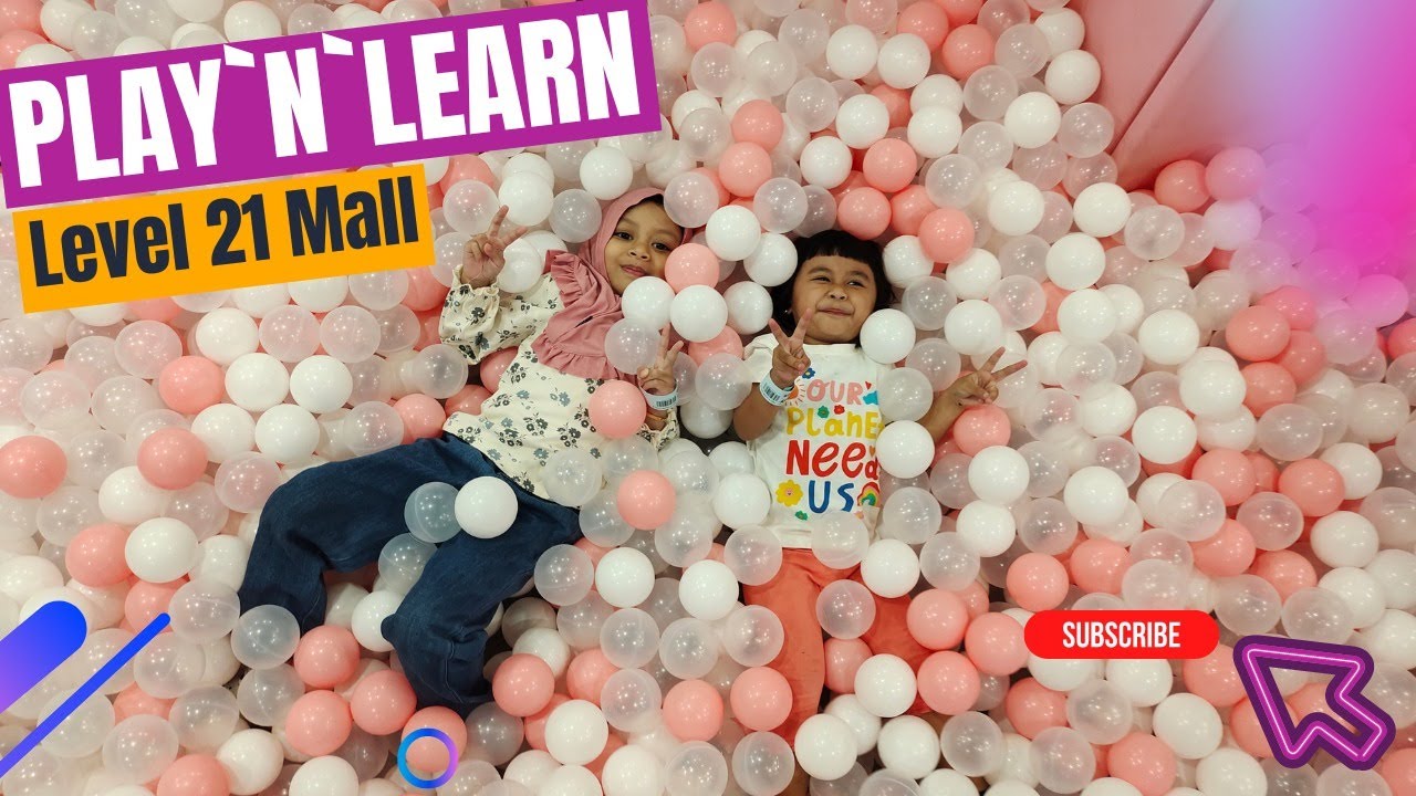 Serunya bermain bersama di Play n learn playground Level 21 mall ...