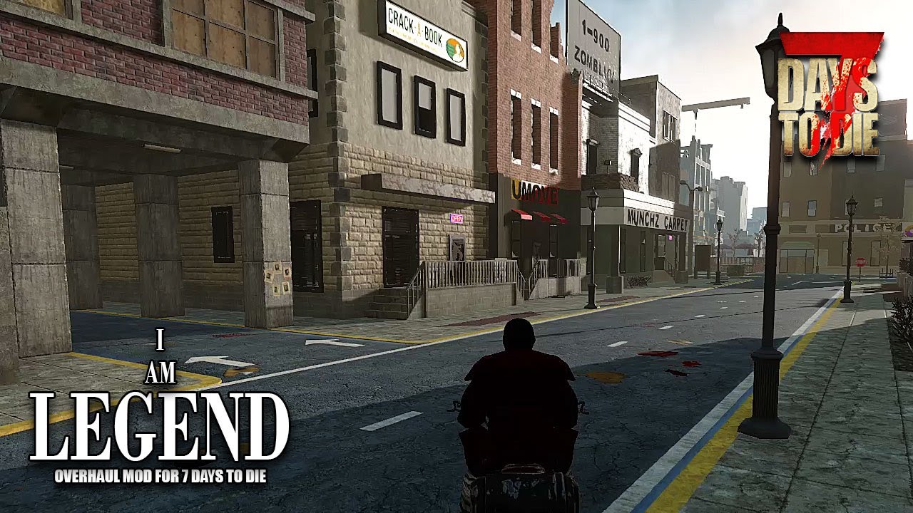 I AM LEGEND mod | City Is Full of Book Stores | 7 Days to Die | S10 ...