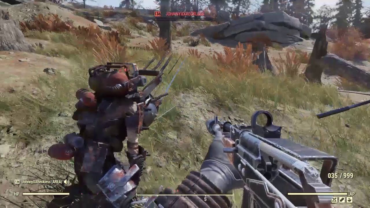 Fallout 76 - The Vultures (Raider gang) Fight Night Highlights - YouTube