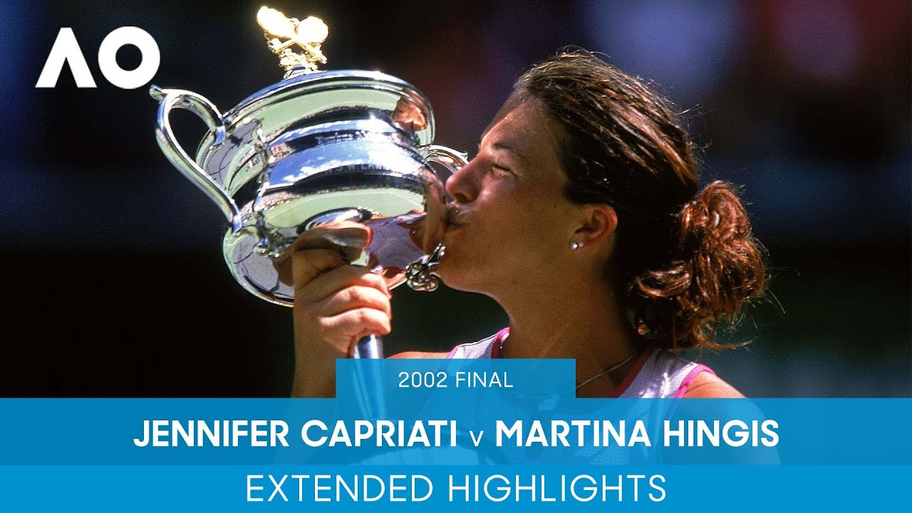 Jennifer Capriati v Martina Hingis Extended Highlights | Australian ...