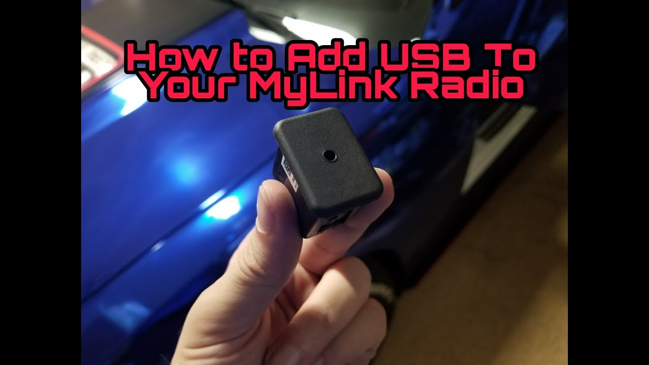 How to Add USB To Your MyLink Radio (Review) - YouTube