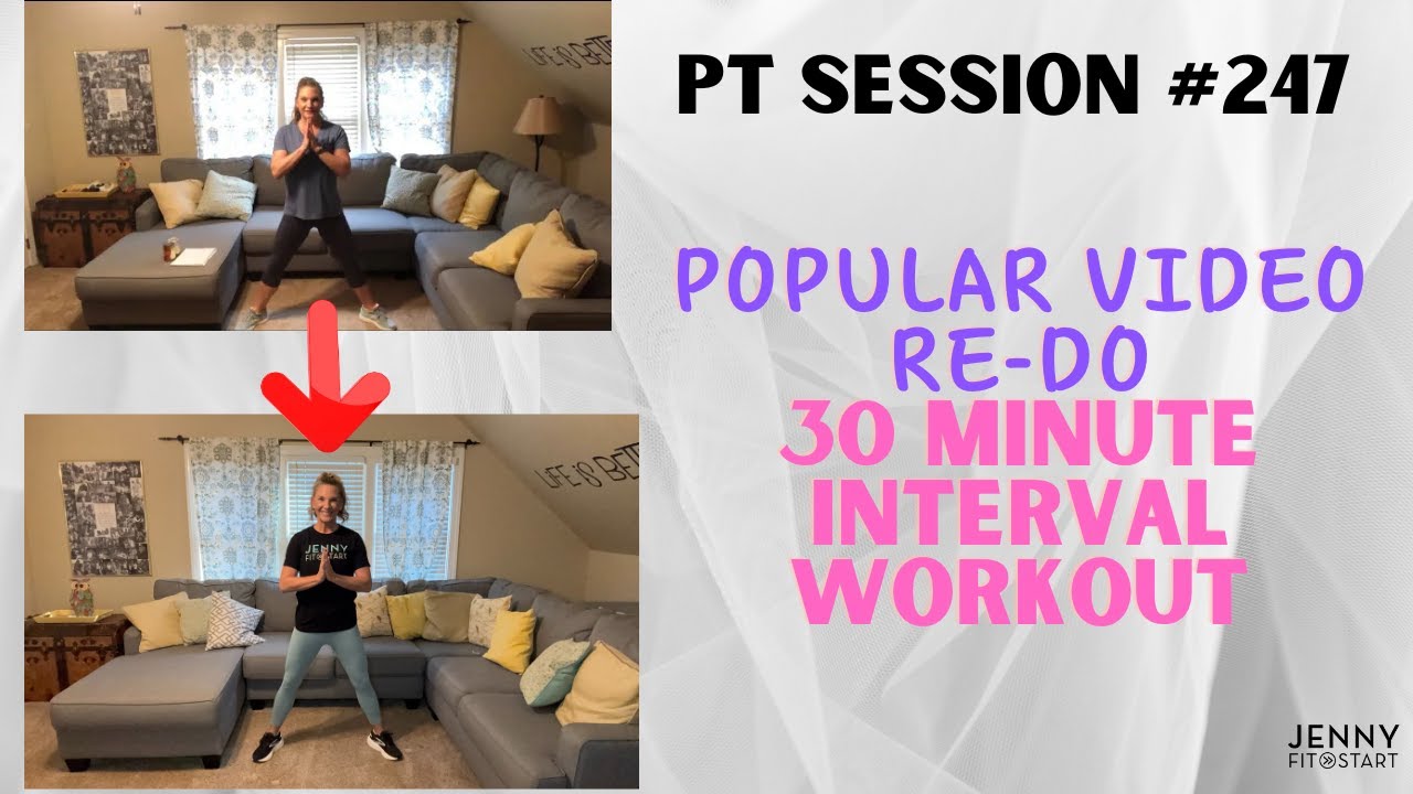 PT Session #: 247 - REDO OF POPULAR INTERVAL WORKOUT VIDEO - YouTube