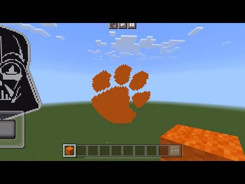 Clemson Logo Tutorial MinecraftForLife Sports (From Recommendation ...