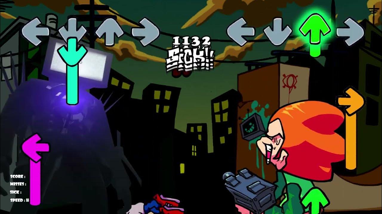 Friday Night Funkin' - Pico VS Titan TV Man (FNF Mod) - YouTube