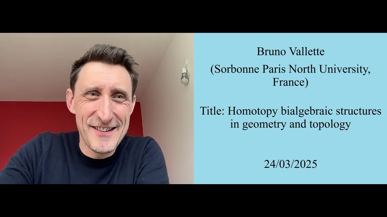 112. 24/03/2025 Bruno Vallette (Sorbonne Paris North University, France ...