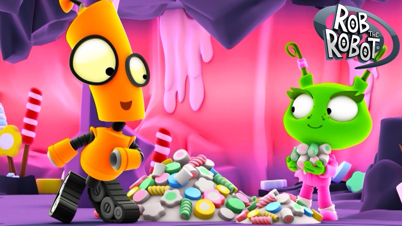 Sweet Retreat Candy Planet | Rob the Robot & Friends - Funny Kids TV ...
