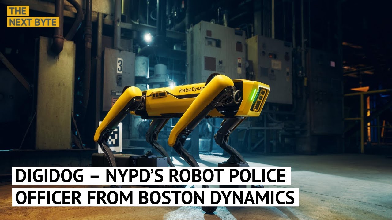 Digidog – NYPD’s Robot Police Officer from Boston Dynamics - YouTube