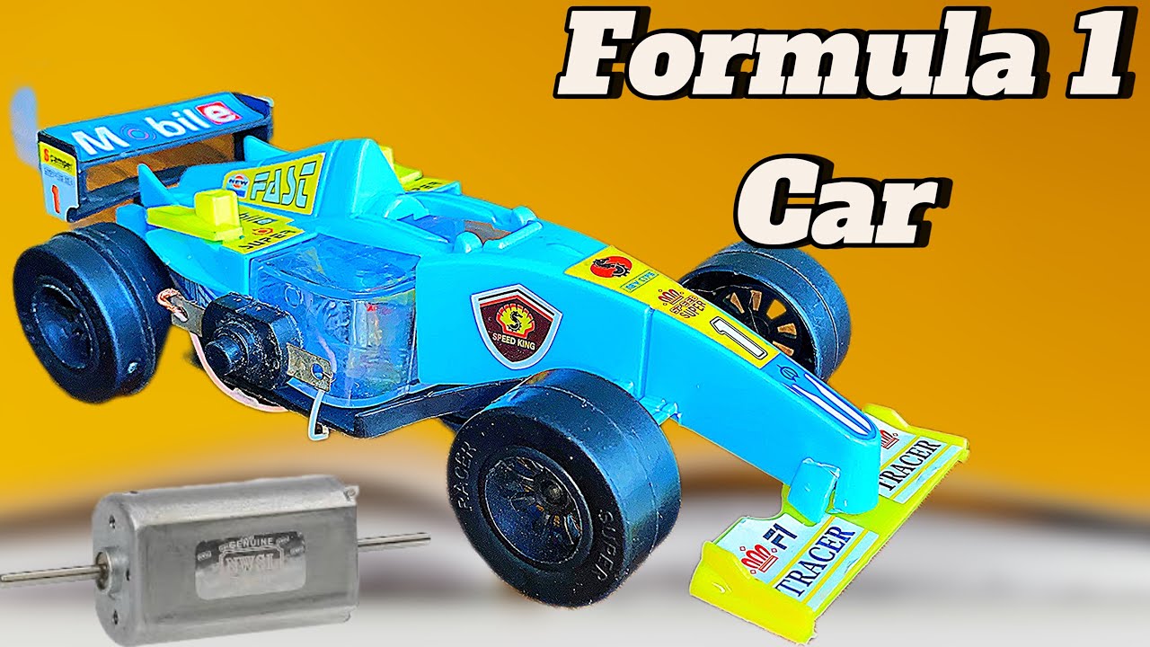 How To Install Electric Motor Into Model Formula 1 Car | Science ...