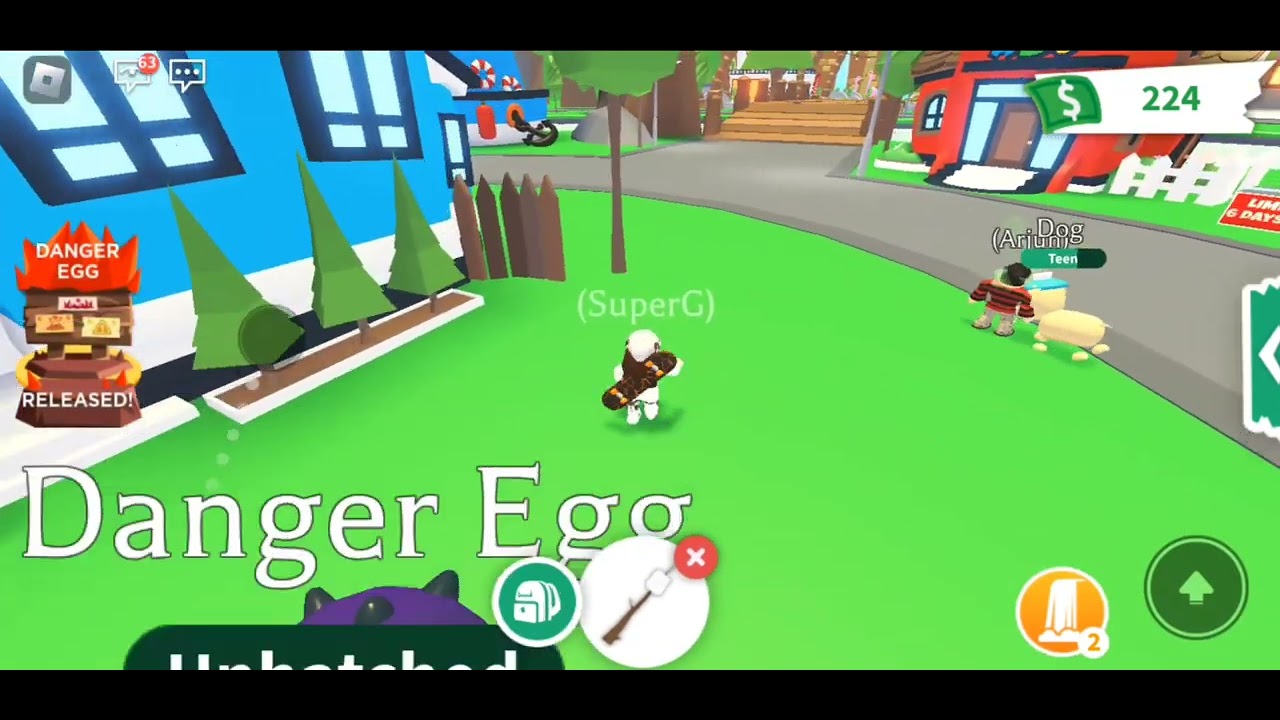Danger Egg has Arrived in Adopt Me // Roblox - YouTube