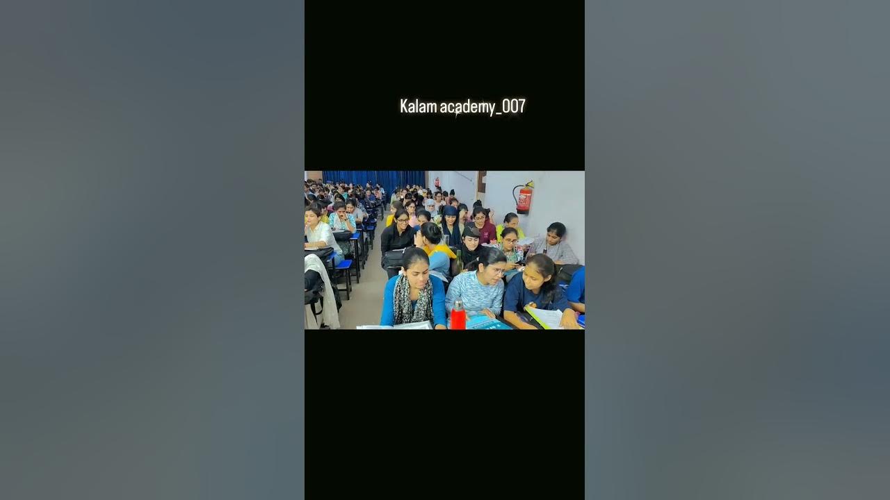 जब टीचर क्लास में नहीं होते हैं तब बच्चे इसे करते है। kalam academy jaipur offline batch view ...