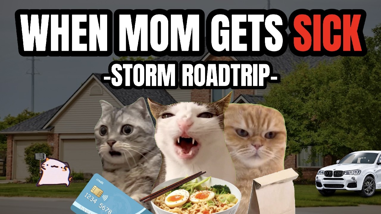CAT MEMES: WHEN MOM GETS SICK - YouTube