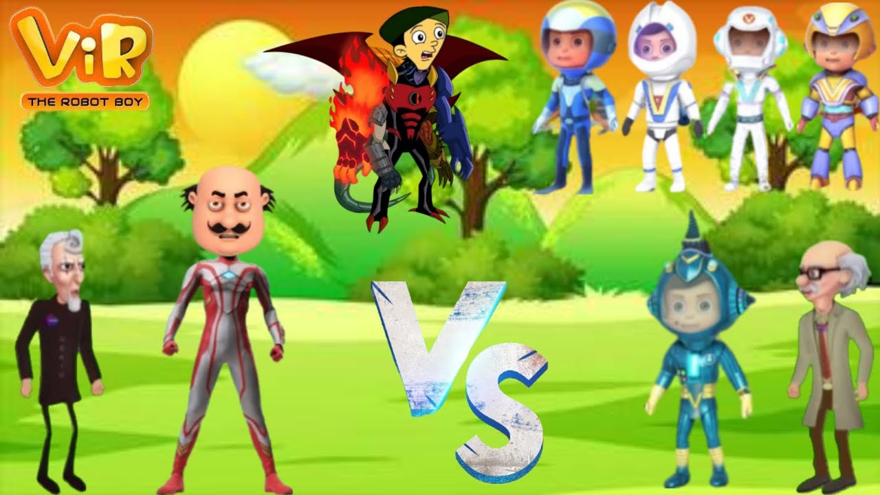 veer the robo boy | robo boy vs motu | new episode | veer the robo boy ...