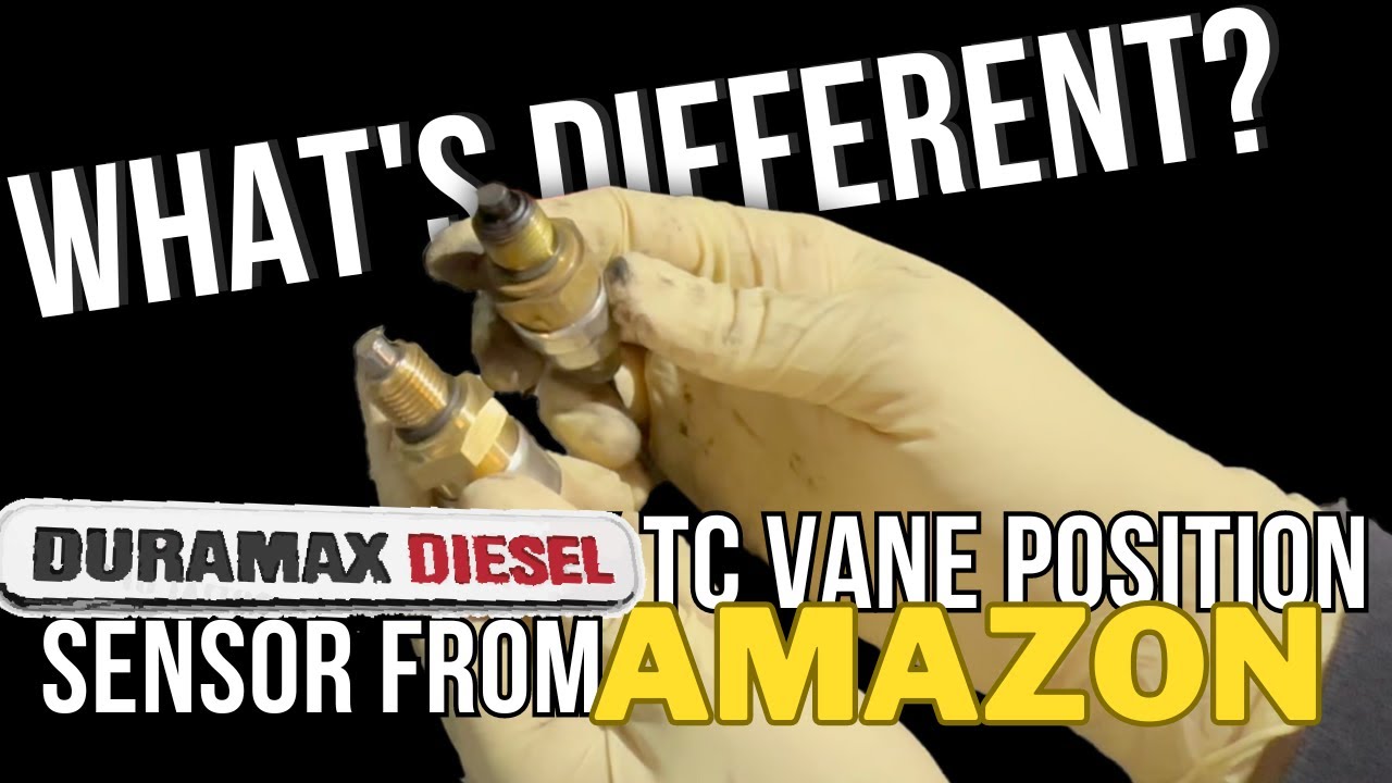 Duramax Turbo Vane Position Sensor From AMAZON - YouTube