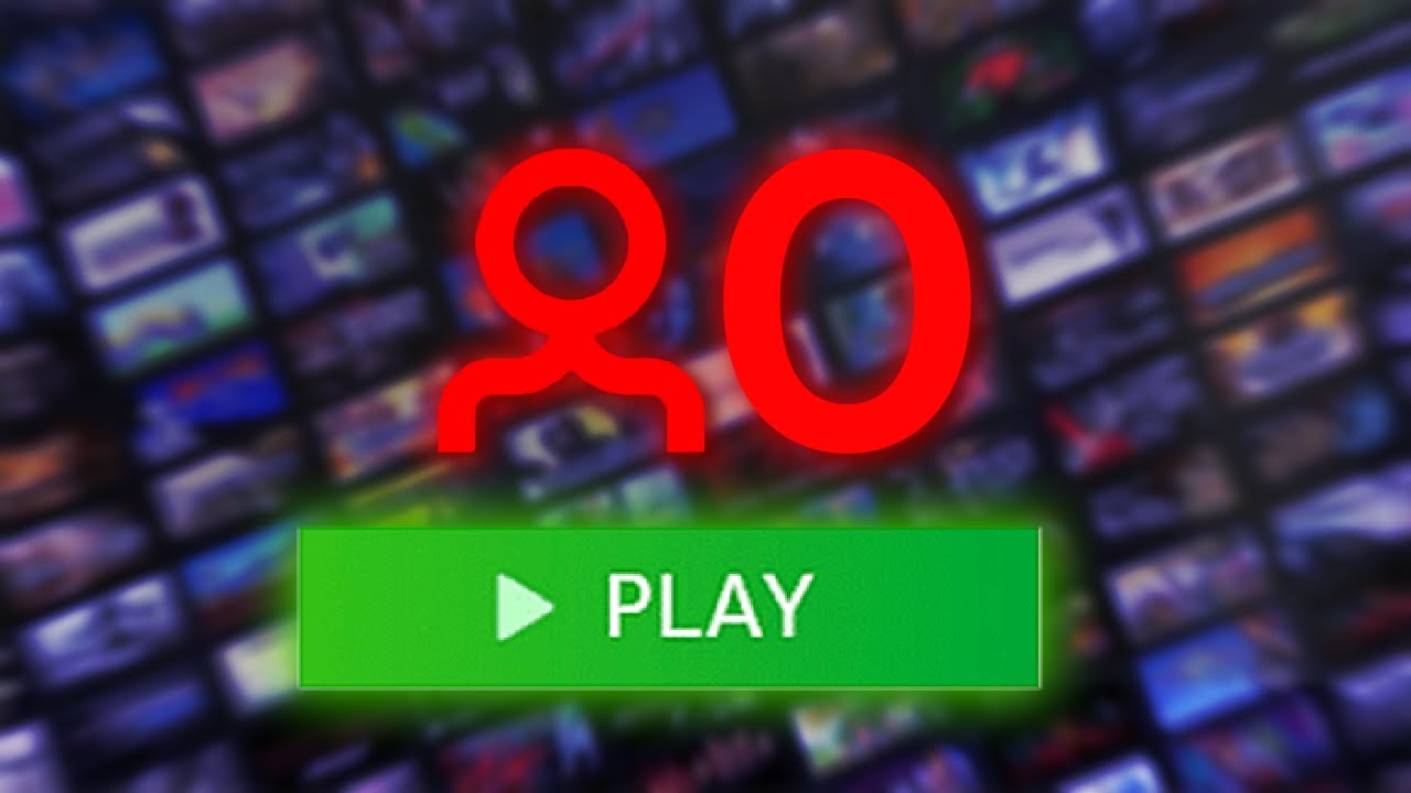 I Played GAMES 0 Players Played on STEAM! - YouTube