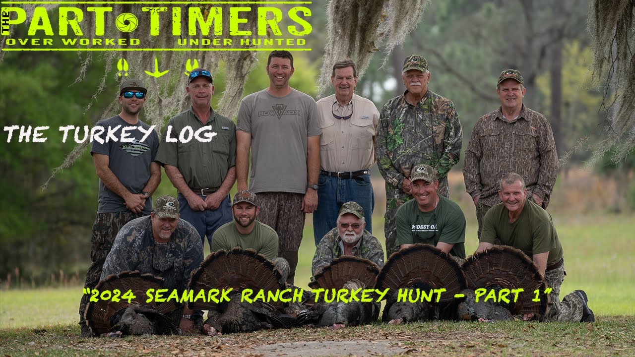 2024 Seamark Ranch Turkey Hunt - Part 1 | OSCEOLA GOBBLERS EVERYWHERE ...