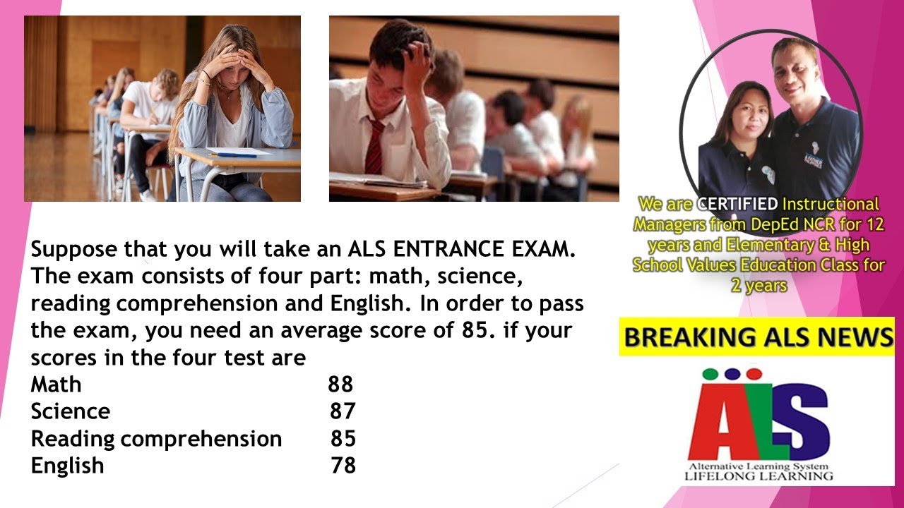 ALS ONLINE @ DepEd Module for Mean and Media EDITED - YouTube