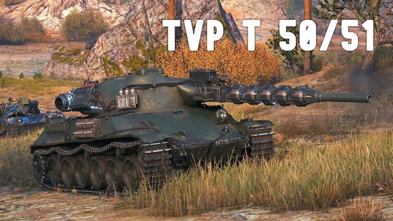 World of Tanks TVP T 50/51 - Swift Victory. - YouTube