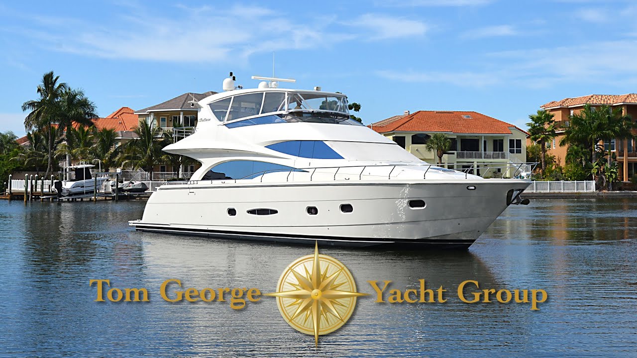 The Motor yacht Believe. An original owner 65 foot Marquis - YouTube