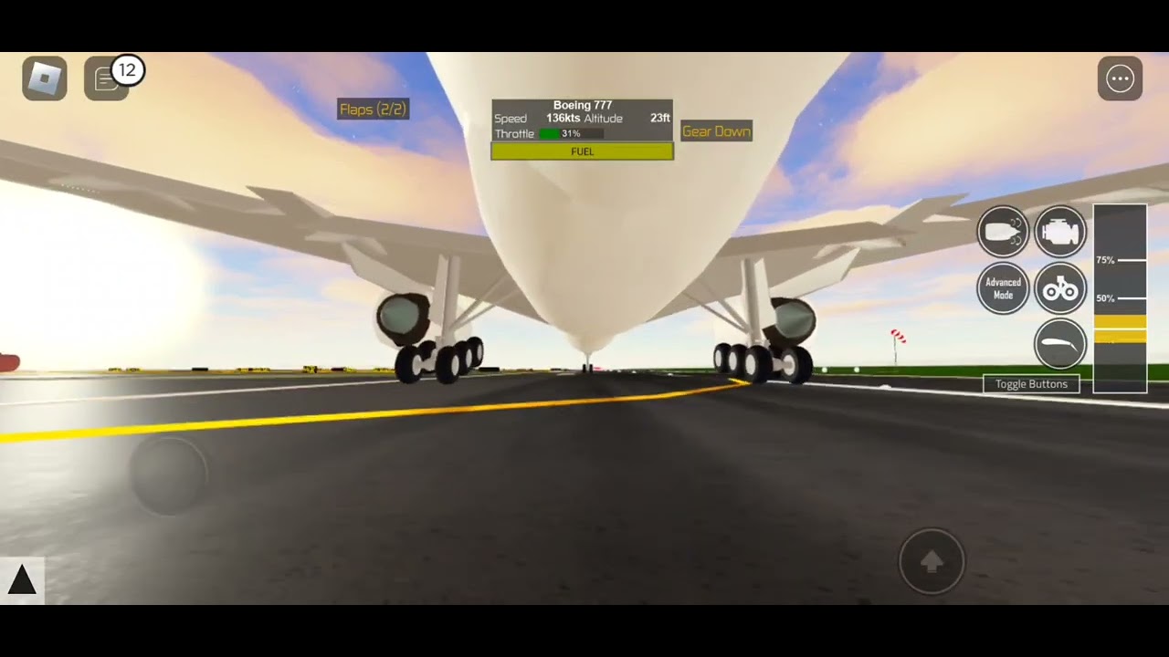 funny landing PTFS mobile - YouTube