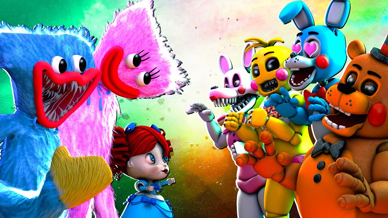 [SFM FNaF] Toys vs Poppy Playtime - YouTube