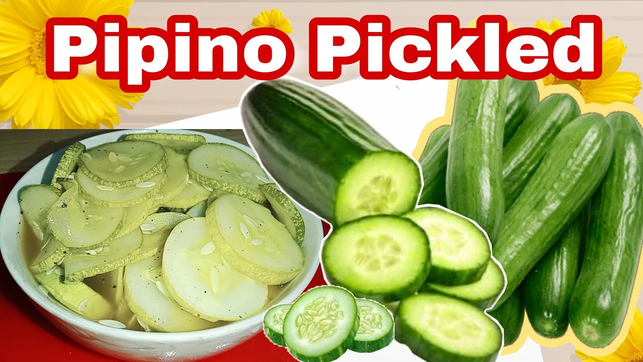 Pipino Pickled/Cucumber Pickles Panlasang Pinoy Sarap #sweet #Spicy # ...