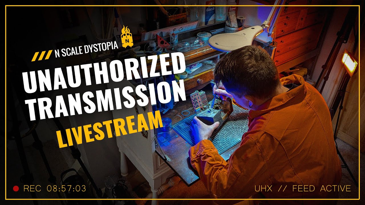 Unauthorized Transmission Livestream - N Scale Dystopia - YouTube