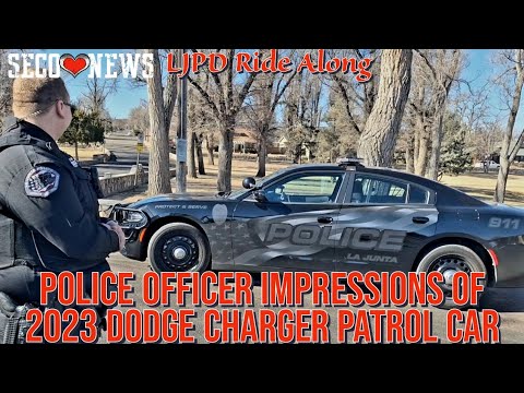 2023 Dodge Charger La Junta Police Car Walk Around + What the Cops ...