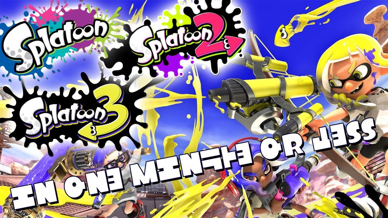 SPLATOON (The Series) in ONE MINUTE or LESS - YouTube