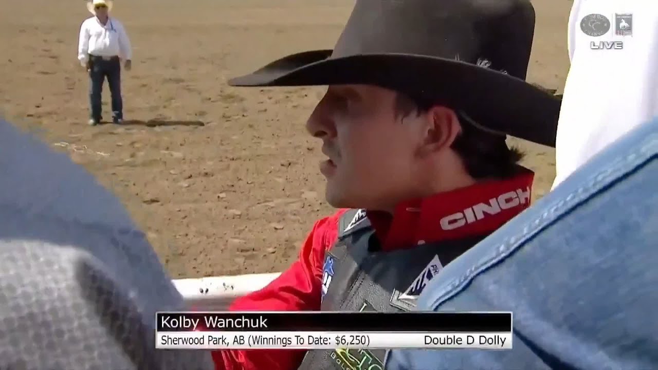Kolby Wanchuk, 88 points on Duane Kesler Rodeo’s Double D Dolly - YouTube