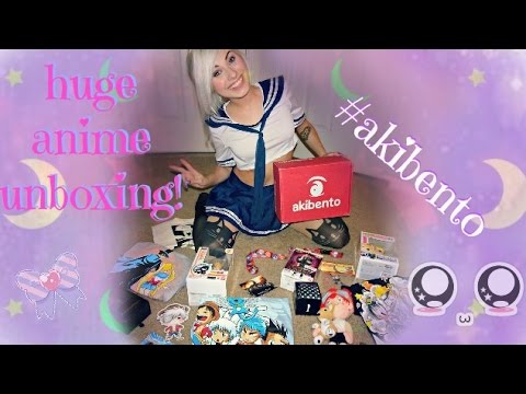 HUGE #Akibento Box Unboxing! \(￣ ￣)/ ☀Summer Boxes!☀ - YouTube