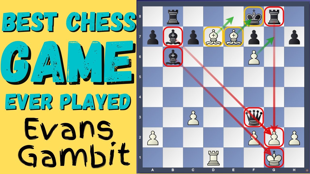 Is this the Best Ever Chess Game?? "The Evergreen Game" Adolf Anderssen ...