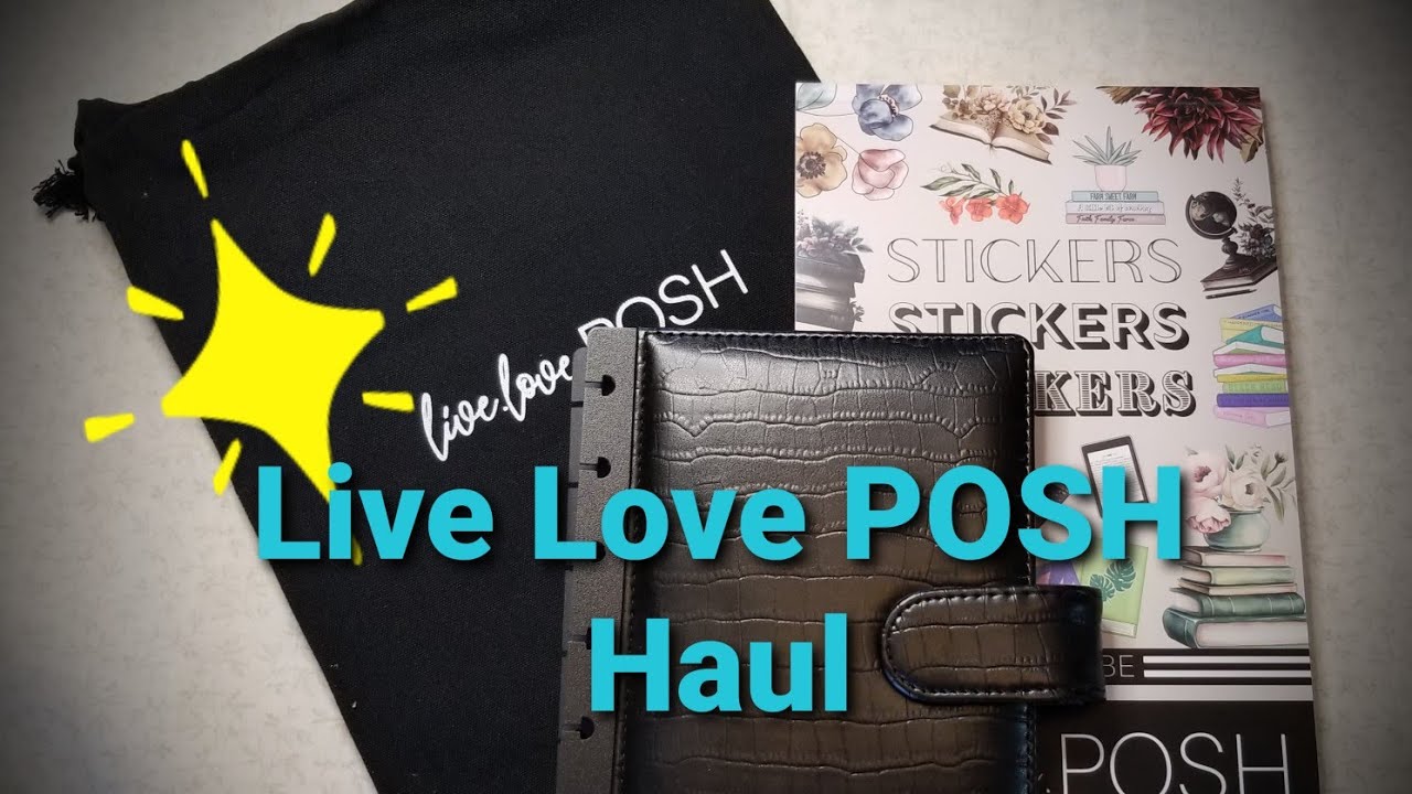 My First Live Love POSH Haul!! - YouTube