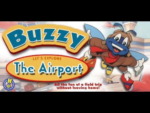Let's Explore the Airport with Buzzy the Knowledge Bug Part 1 - YouTube
