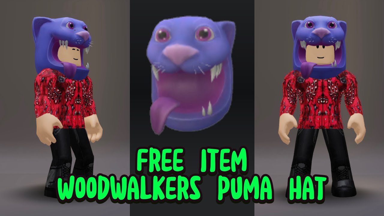 Cara Mendapatkan ITEM GRATIS TOPI PUMA di ROBLOX 😍😍 - YouTube