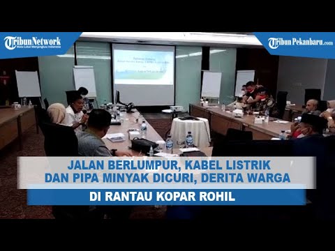 Jalan Berlumpur, Kabel Listrik dan Pipa Minyak Dicuri, Derita Warga di ...