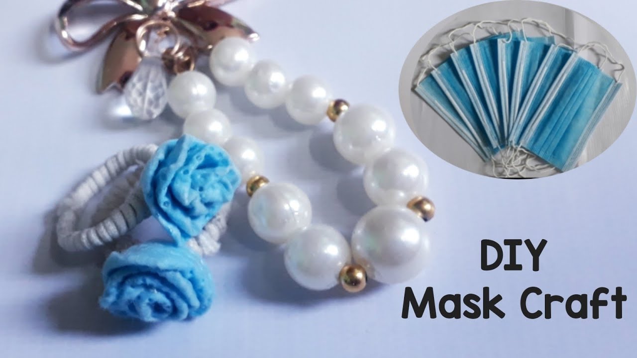 How to reuse waste mask/paper Mask Craft/Mask Craft Idea/Reuse Idea/Old ...